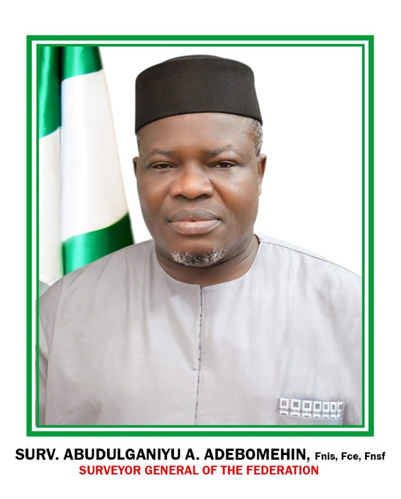OFFICE OF THE SURVEYOR-GENERAL OF THE FEDERATION